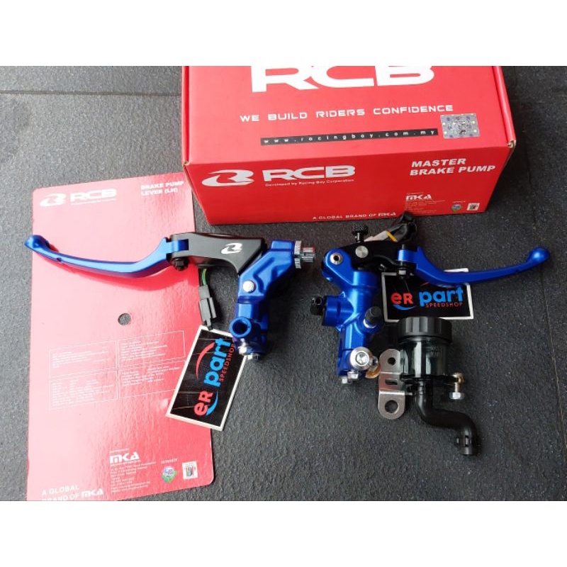 Jual Master rem rcb s1 14mm radial dan Handle kopling handel rem racing ...