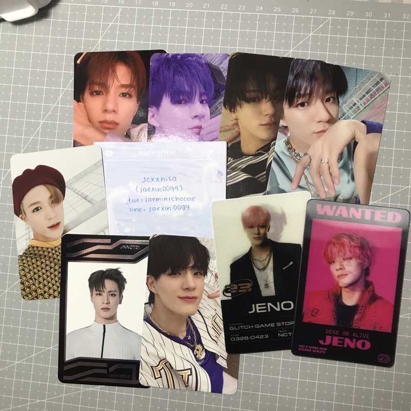 Jual BUNDLE JENO BERET WGO WE GO UP LENTICULAR SCRATCH GLITCH MODE PAST ...