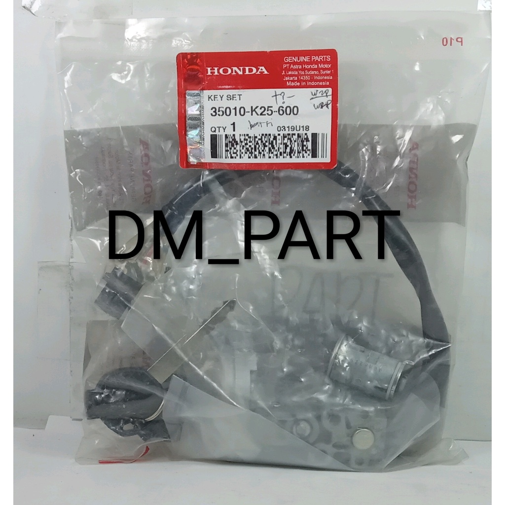Jual kunci kontak stop kontak key set BEAT FI K25 ORI ASLI ORIGINAL ...