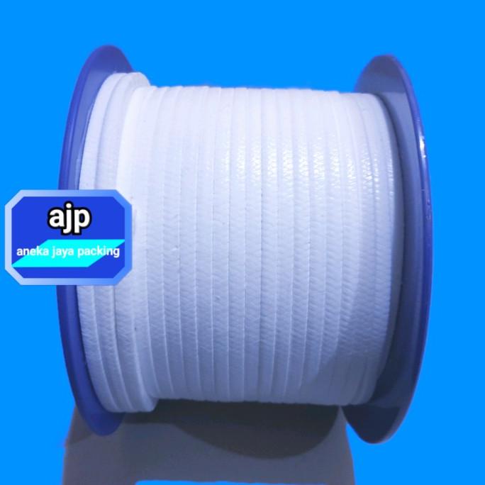 Jual Gland Packing Fure Teflon 6Mm (1/4 Inch) X 1Mtr Ptfe Remes Packing ...