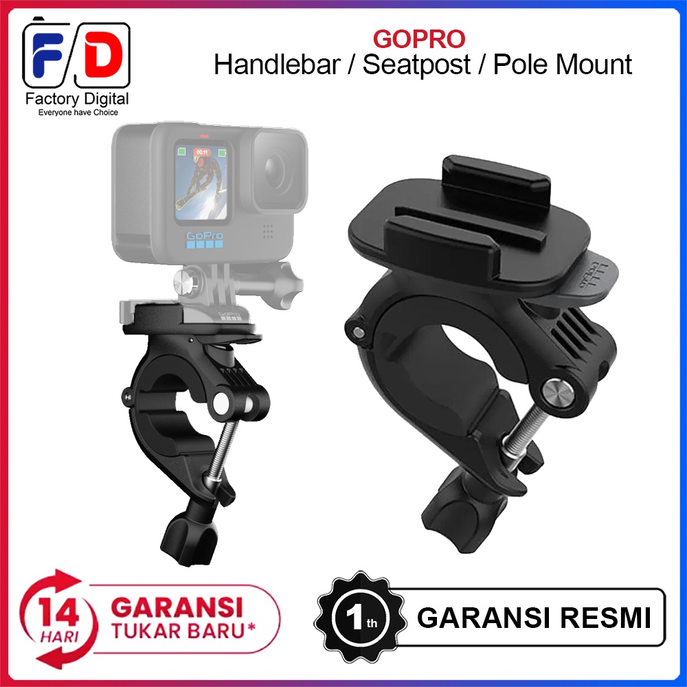 Jual Gopro handlebar seatpost pole mount | Shopee Indonesia