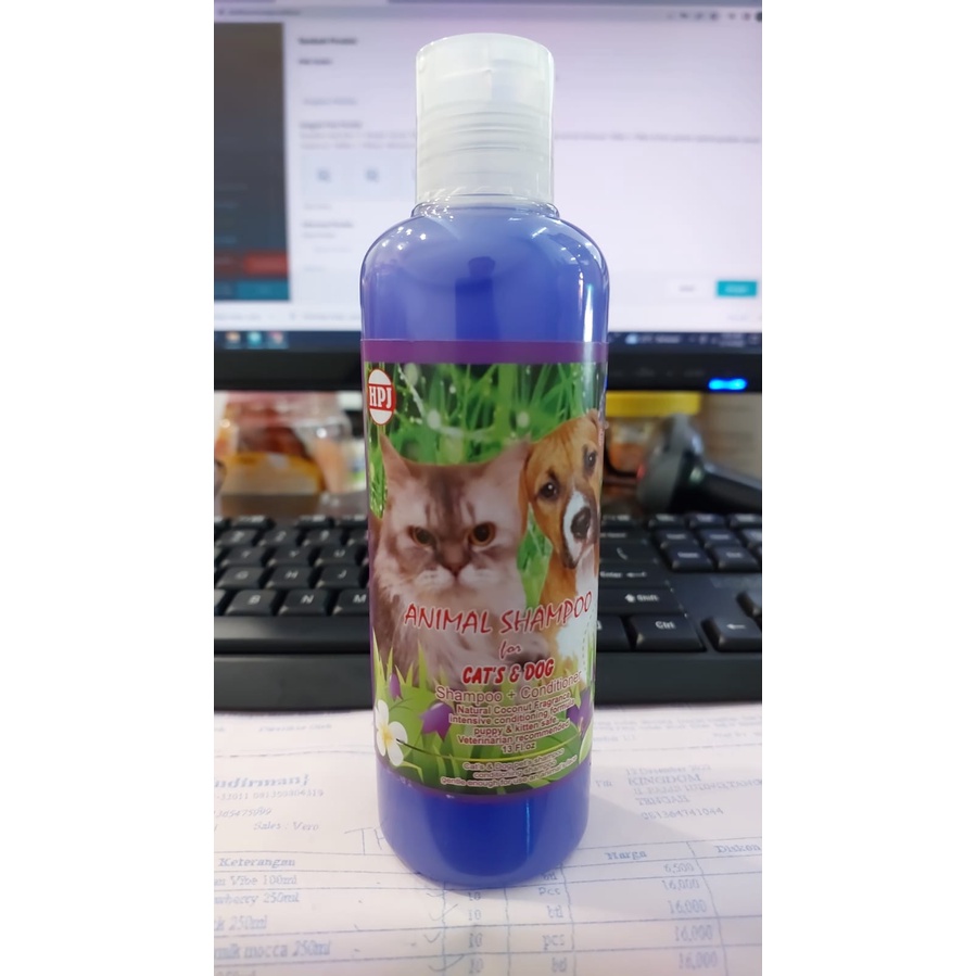 Jual Animal Shampoo Cat & Dog Grape 250ML / For Dog & Cat shampoo ...