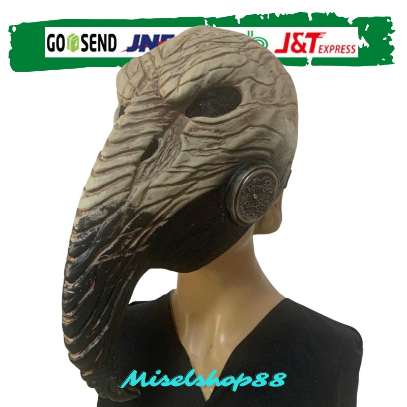 Jual Topeng Steampunk Gothic Plague Doctor Mask Bird Beak | Shopee ...