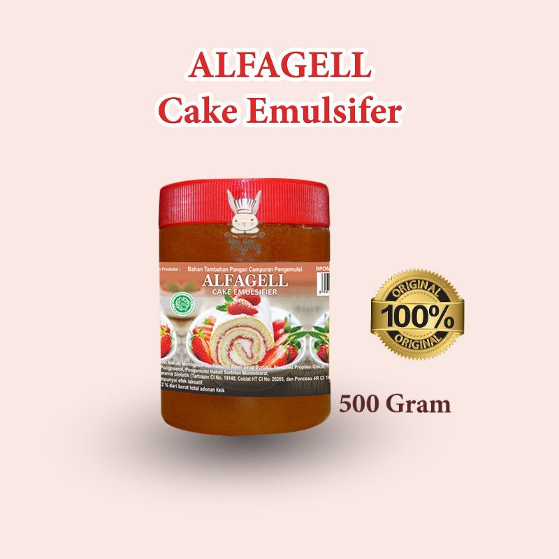 Jual Alfagell Cake Emulsifer / Pengembang Kue 500gr | Shopee Indonesia