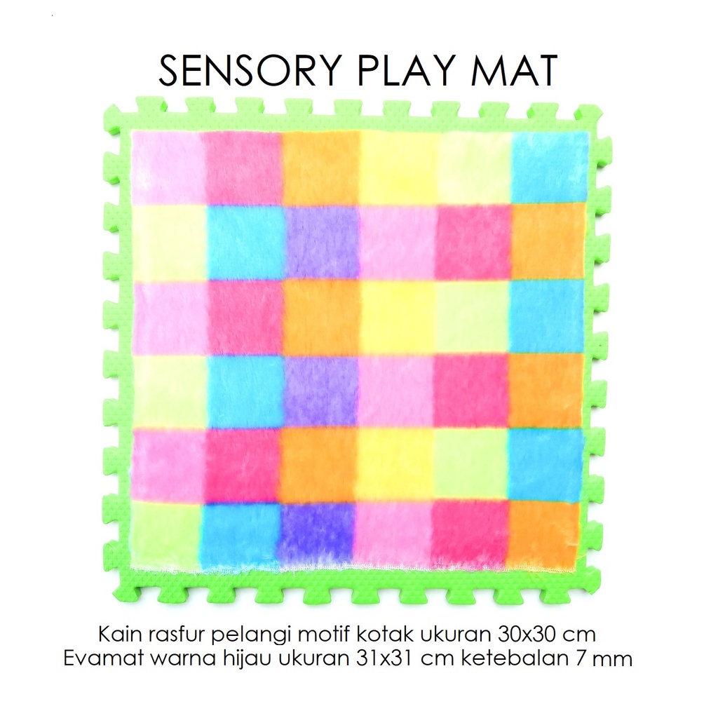 Jual Alat Terapi Sensori/Sensory Playmat Evamat Kain Rasfur halus ...