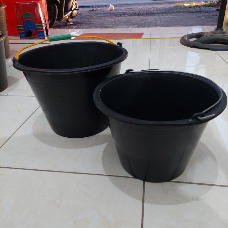 Jual Ember Timbah Hitam Antipecah 18L Sedang Kecil - Dapur Karya Mdn ...