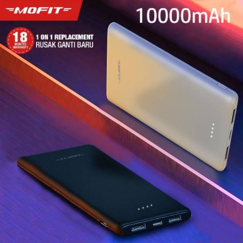 Jual POWER BANK MOFIT M11 10000mAh | Shopee Indonesia