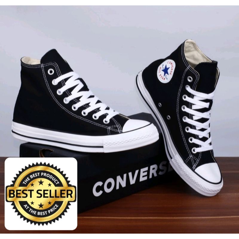 Jual Promo Sepatu Converse All Star Tinggi Sepatu Boot Sneakers Alstar ...
