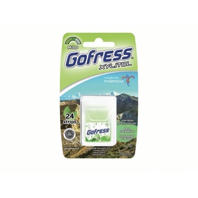 Jual Gofress 24 lembar permen ( xylitol permen pelindung mulut dari ...