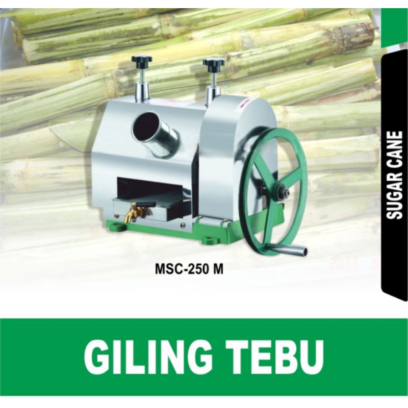 Jual MESIN PERAS TEBU MAHKOTA MSC-250M / SUGAR CANE JUICE | Shopee ...