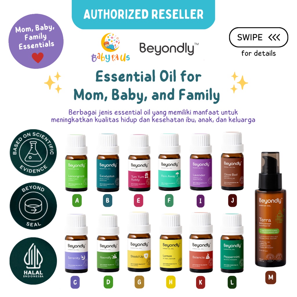 Jual Beyondly Essential Oil / Minyak Aromaterapi / Minyak Esensial ...