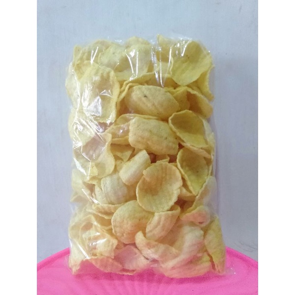 Jual kerupuk puyur kuning matang Original 250 gram | Shopee Indonesia