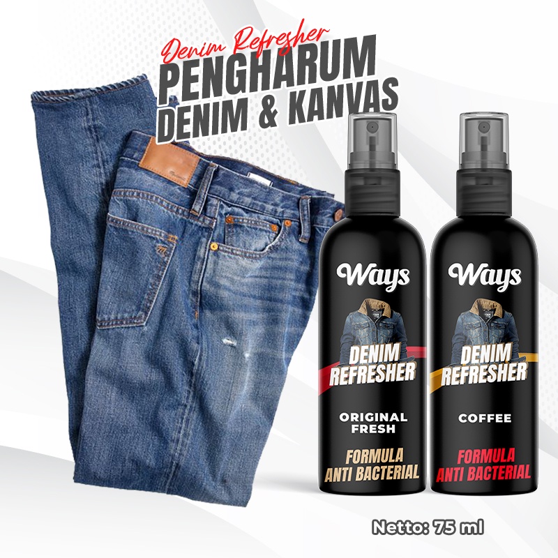 Jual Denim Kanvas Refresher Spray Pengharum Penghilang Bau Celana Jaket ...