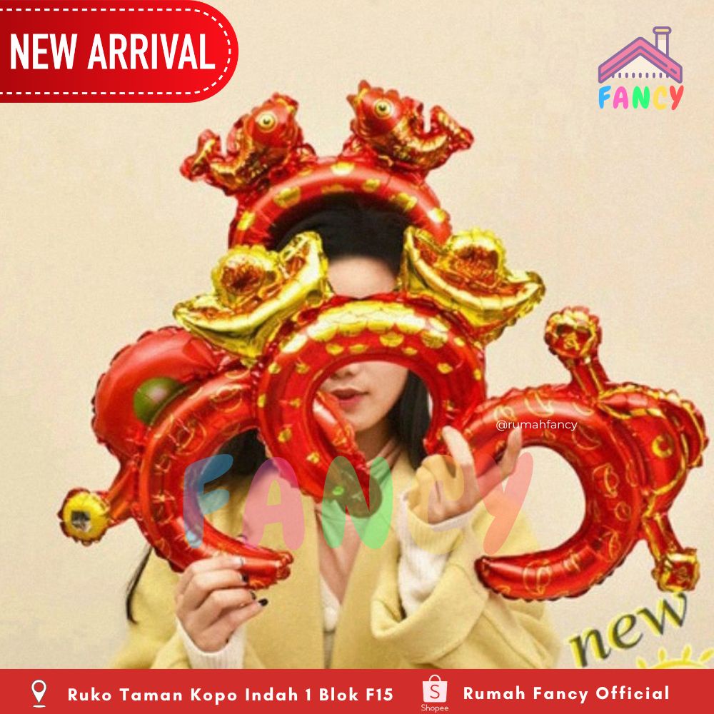Jual Balon Bando Edisi Imlek Sincia / Tahun Baru Cina Lunar Chinese New ...