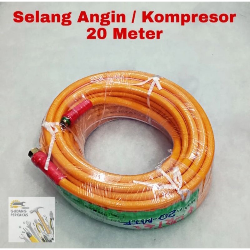 Jual Selang Angin Kompresor 20 Meter FRTC - Air Hose Compressor 20M ...