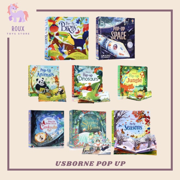 Jual Buku Usborne Pop Up 3D Book Bedtime Story Book Activity Book Buku ...