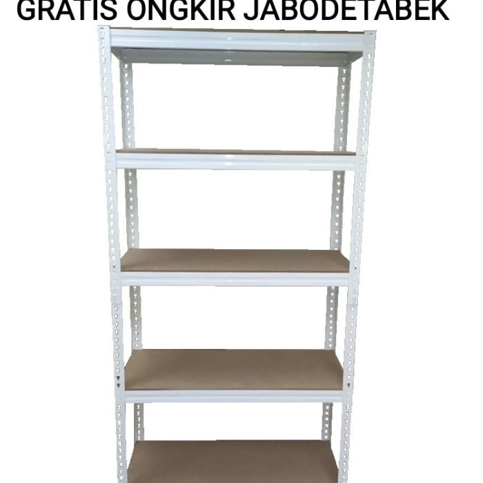 Jual rak besi serbaguna 5 susun knockdown | Shopee Indonesia