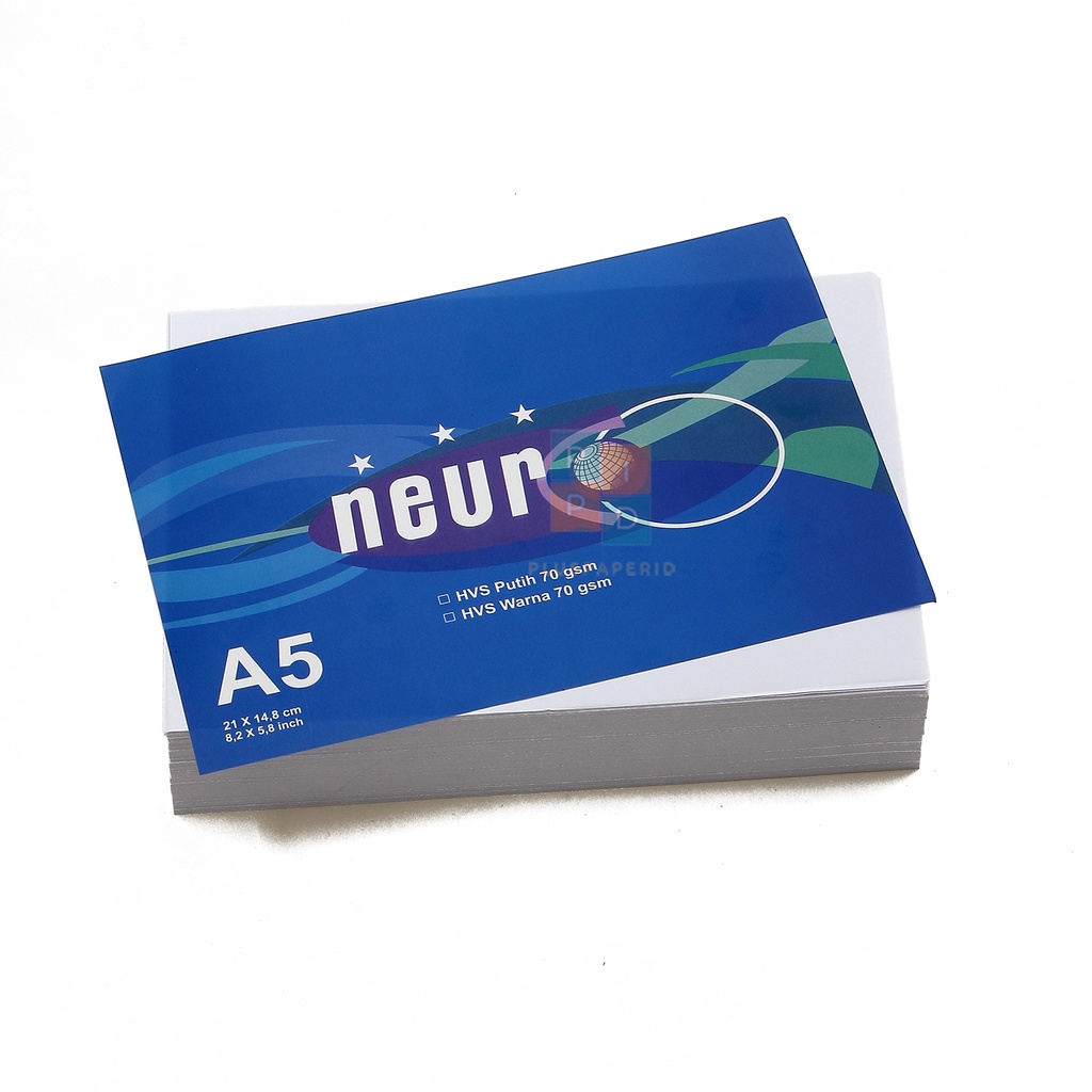 Jual PluspaperID Kertas HVS Ukuran A5 70GSM Isi 400 Lembar Putih ...
