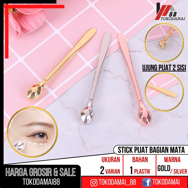 Jual STIK PEMIJAT MATA MINI BAHAN METAL PENGHILANG KERUT / EYE CREAM ...