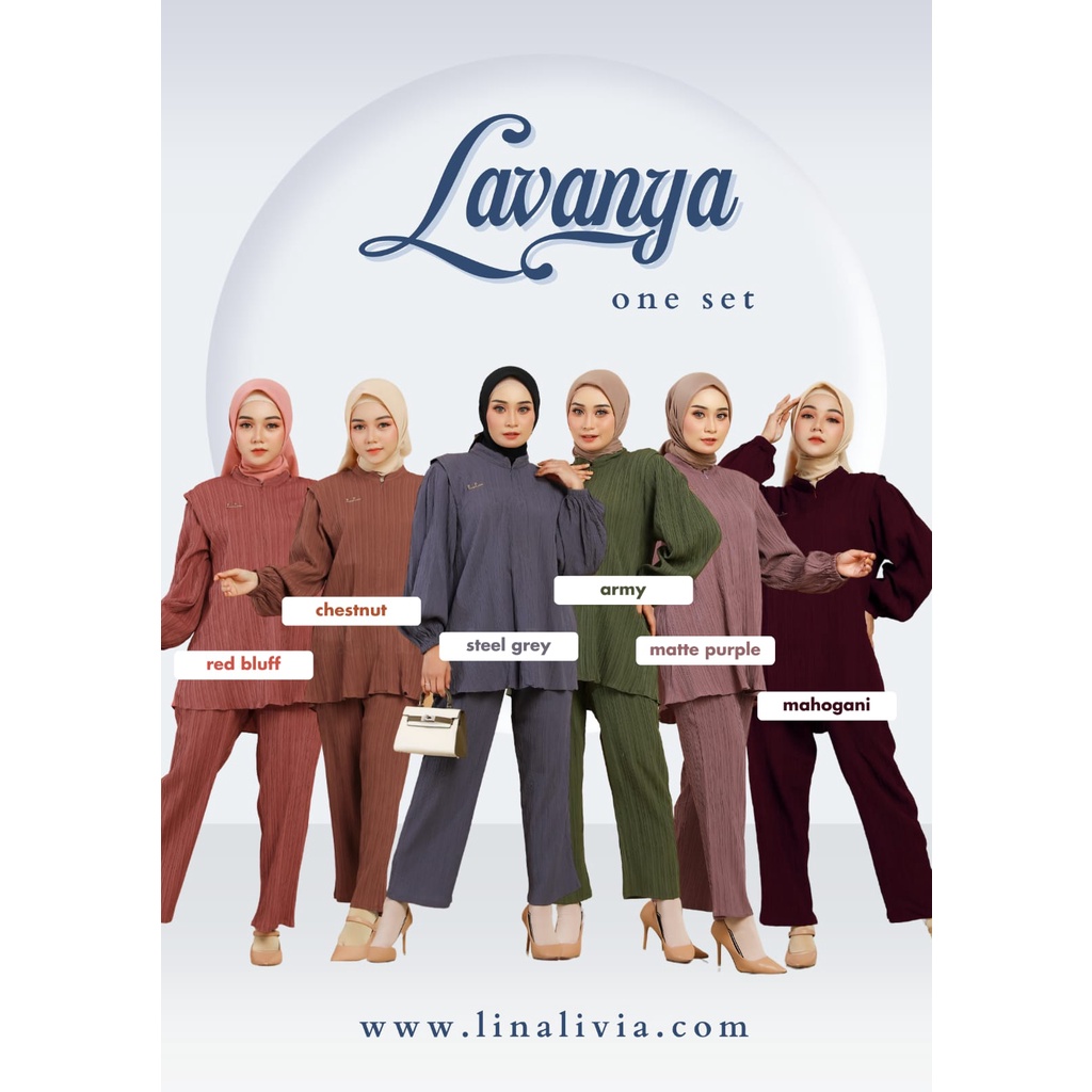 Jual LAVANYA ONE SET LINALIVIA | Shopee Indonesia