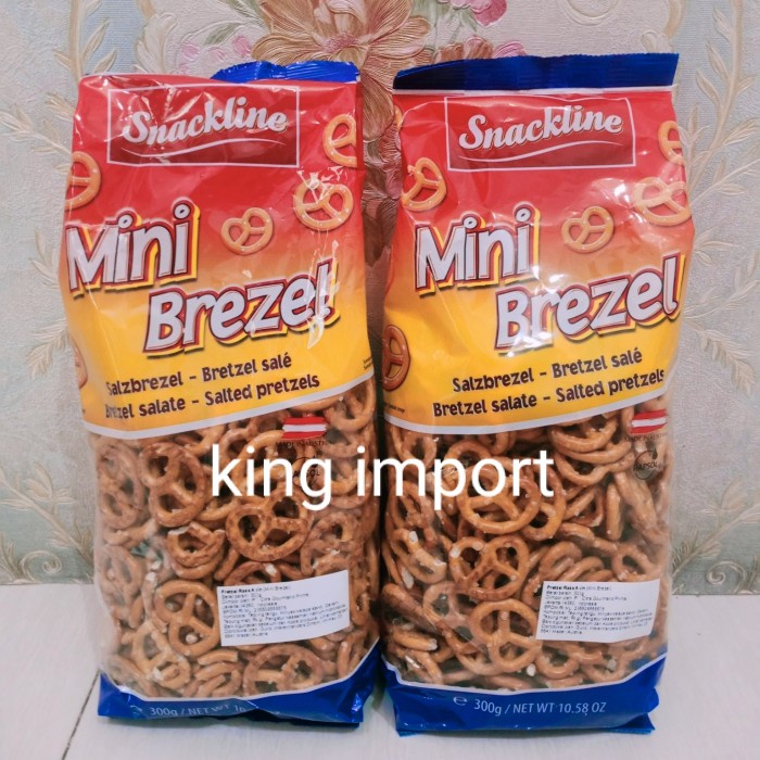 Jual Gunz Snackline Mini Brezel 300Gr/Salted Pretzel | Shopee Indonesia