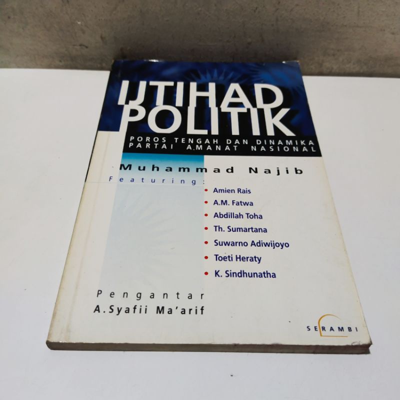 Jual Buku Obral Super Murah - Buku Ijtihad Politik Poros Tengah Dan Dinamika Partai Amanat ...