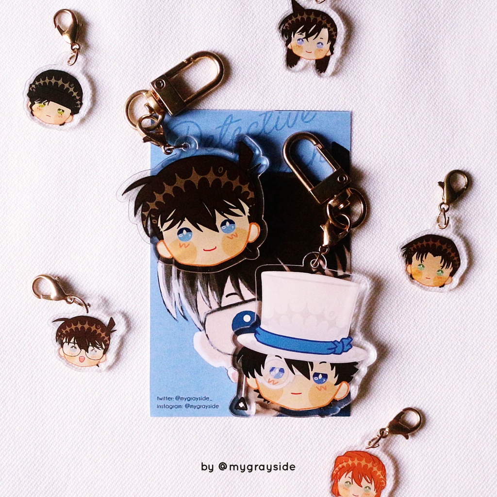 Jual Detective Conan Acrylic Keychain and Mini Charm [by @mygrayside ...
