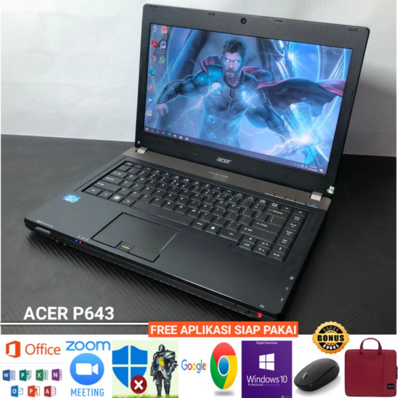 Jual Laptop Acer TravelMate P643 Intel Core i5 Ram 4 GB SSD 128GB ...