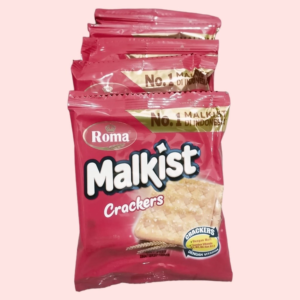 Jual Roma Malkist Cracker 17 gram (10 pcs/pack) | Shopee Indonesia
