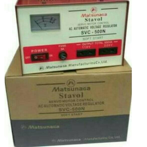 Jual Langsung Atc Stavolt / Stavol / Stabilizer 500VA MATSUNAGA (Servo ...