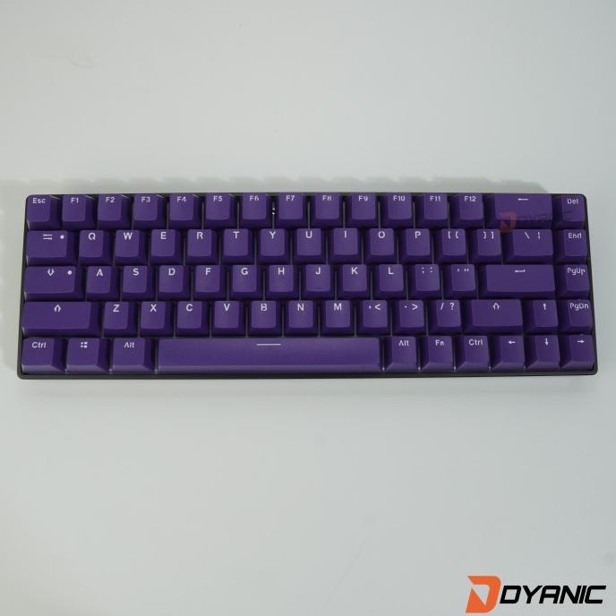 Jual KEYCAPS PURPLE ORANGE SINGLE COLOR ABS Double Shot OEM Profile ...