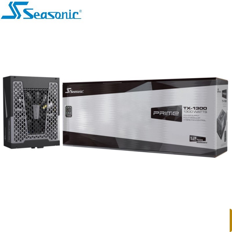 Jual SEASONIC PRIME TX-1300 1300W 80+ Titanium Fully Modular - PSU ...