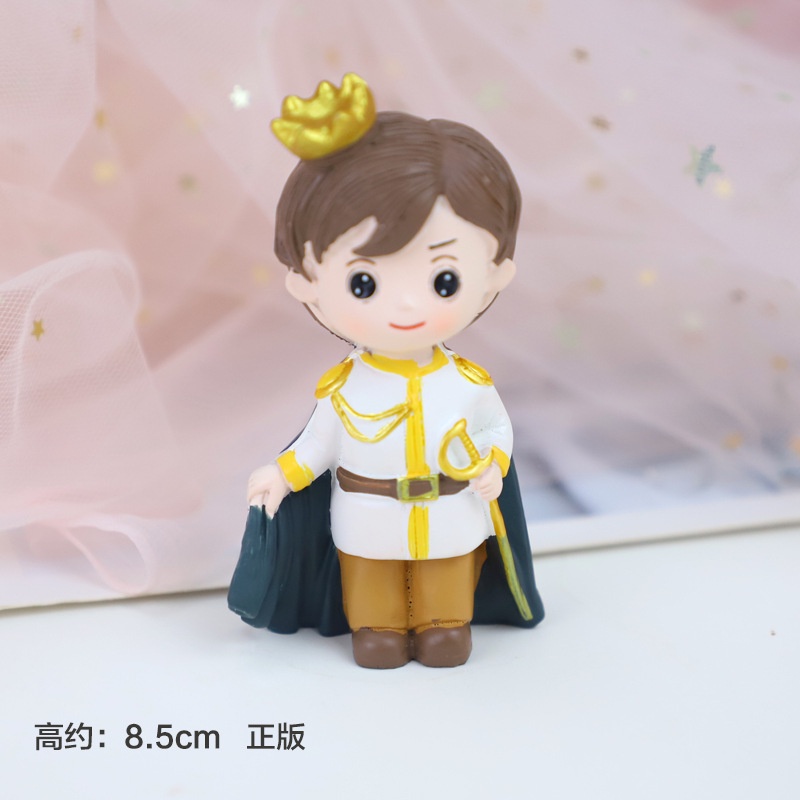 Jual Cake Topper Boneka Prince / Princess / Pangeran / Putri | Shopee ...