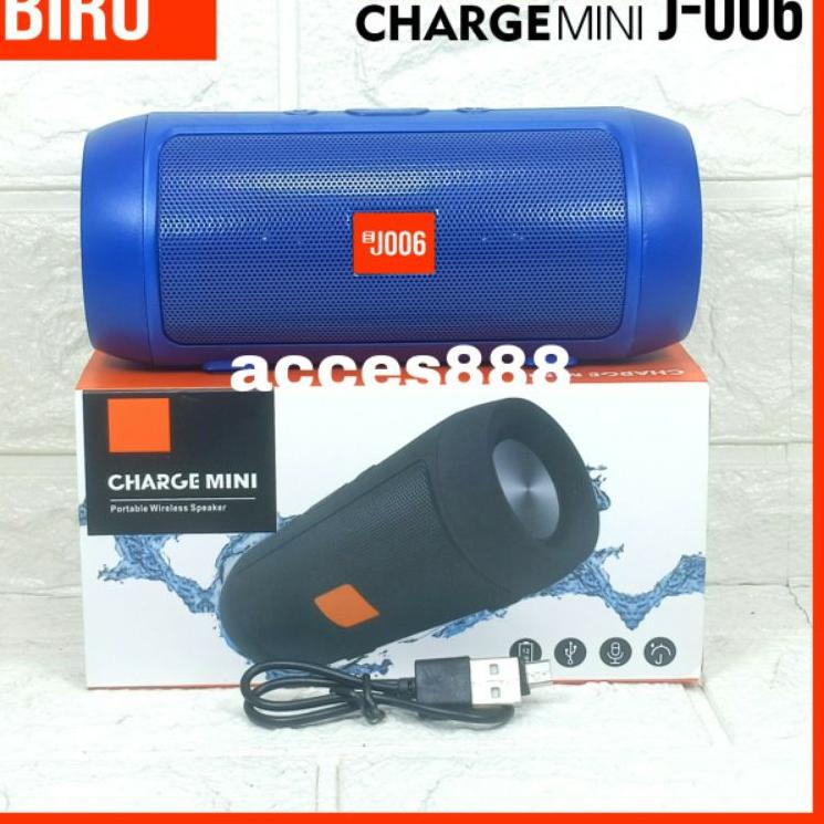 Jual Update !! Speaker Bluetooth J006 Speaker Charge Mini 2+ Wireless 민 | Shopee Indonesia