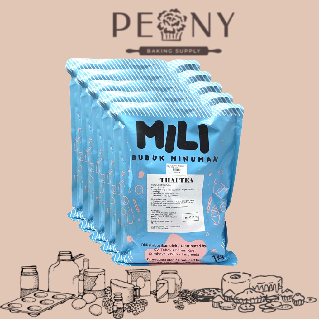 Jual MILI BUBUK MINUMAN THAI TEA 1KG | Shopee Indonesia