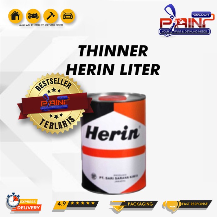 Jual Thinner Thinner Herin 1 Liter | Shopee Indonesia