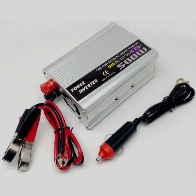 Jual Power Inventer Mobil 500W DOXIN DC To AC Converter Listrik 500watt ...