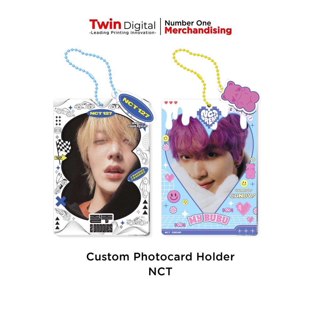 Jual Twindigital Photocard Holder NCT Poca Frame Deco - Case PC NCTzen ...