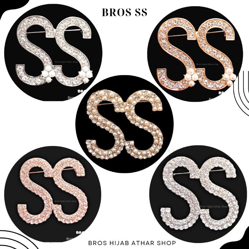 Jual Bros SS Huruf Bros button bross buttonscarves Bros B Bros hijab ...