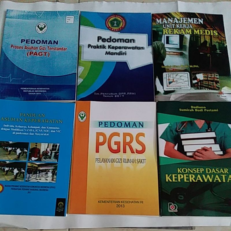 Jual PAKET BUKU KEPERAWATAN BEBAS PILIH ; KONSEP DASAR KEPERAWATAN,MANAJEMEN REKAM MEDIS,PANDUAN ...