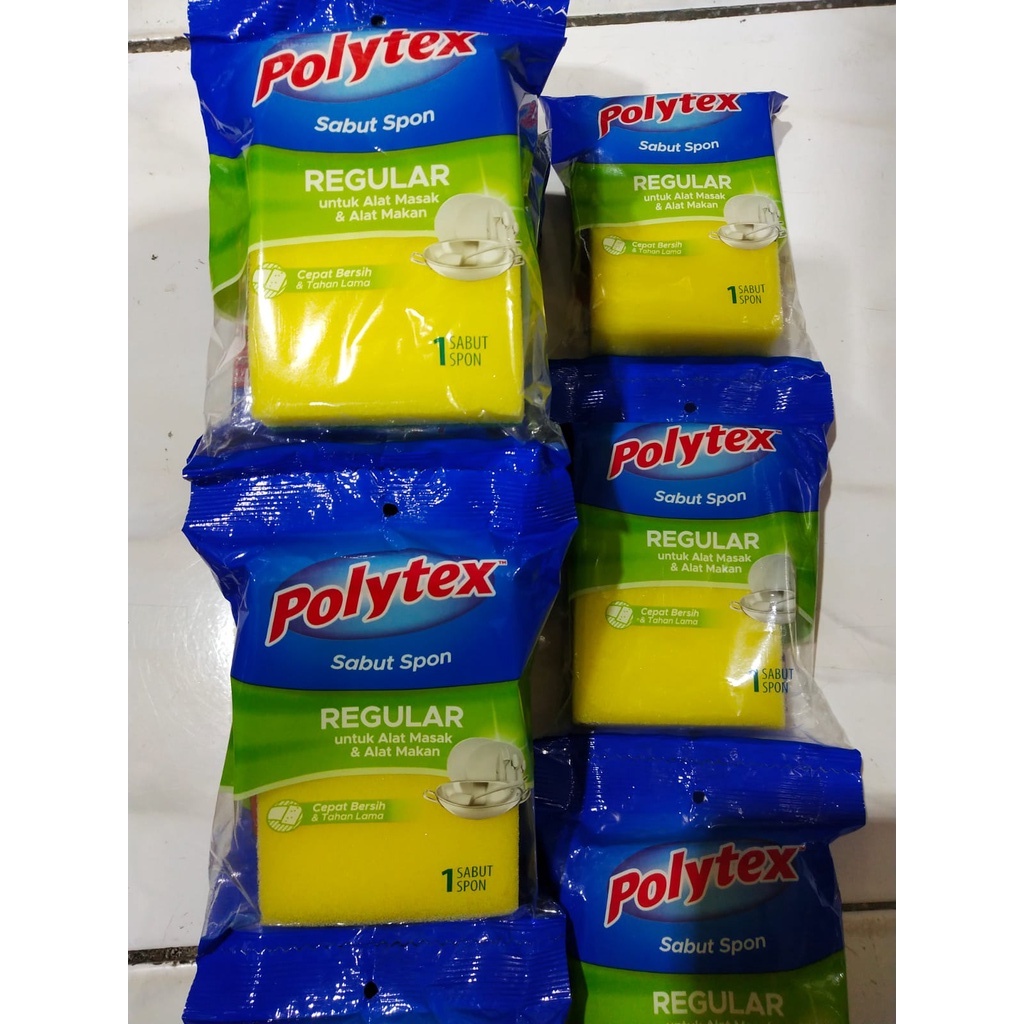 Jual sabut spon cuci piring polytex spon / stainless / jaring | Shopee ...