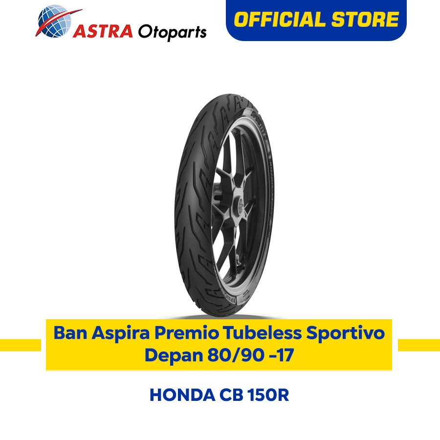 Jual Ban Depan Aspira Premio Sportivo Tubeless 80/90-17 untuk Honda CB ...