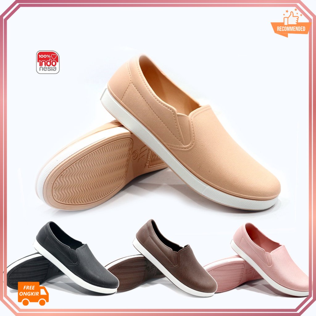 Jual Sepatu Karet Pantofel Wanita Yumeida | Shopee Indonesia