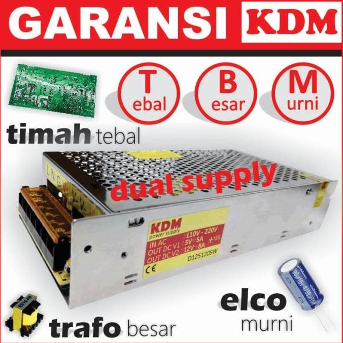 Jual Power supply dual output 12V 5V | Shopee Indonesia