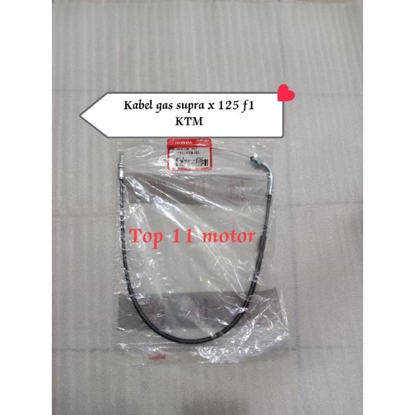 Jual Kabel gas supra x 125 fi injeksi / cable gas supra x 125 f1 KTM ...