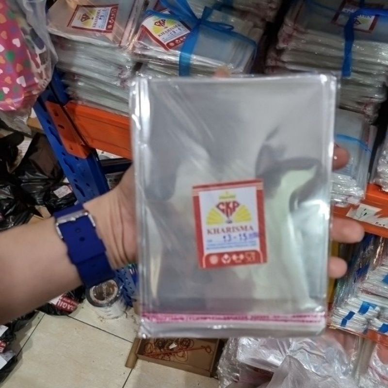 Jual PLASTIK OPP LEM BENING 9x9 10x10 12x12 13x13 14x14 15x15 16x16 isi 100 lembar / PLASTIK ...