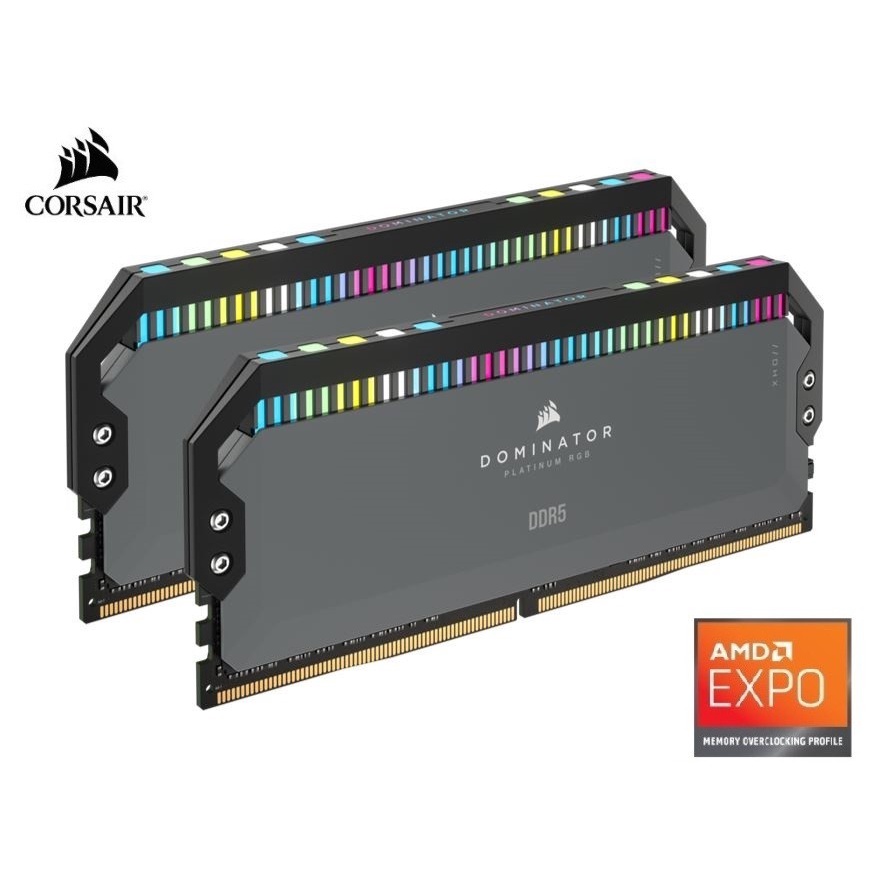 Jual CORSAIR DDR5 Dominator Platinum RGB 5600 Mhz 64GB (2X32GB) Dual ...