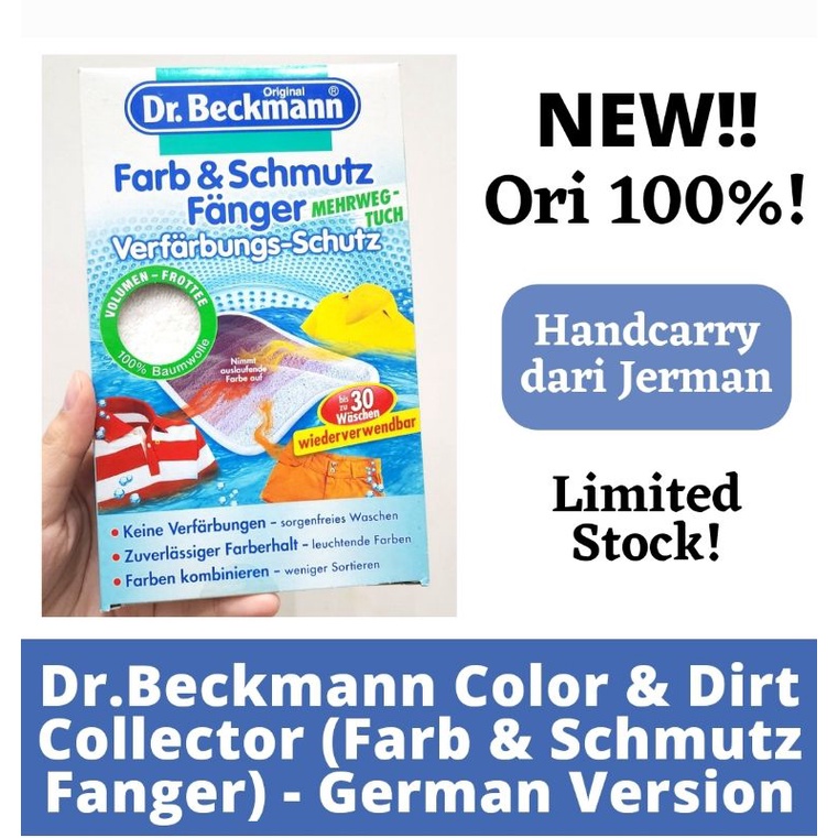 Jual Dr Beckmann Color & Dirt Collector (Farb & Schmutz Fanger ...