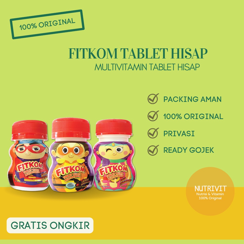 Jual FITKOM ALL VARIAN / CALCIGROW / MULTIVITAMIN | Shopee Indonesia