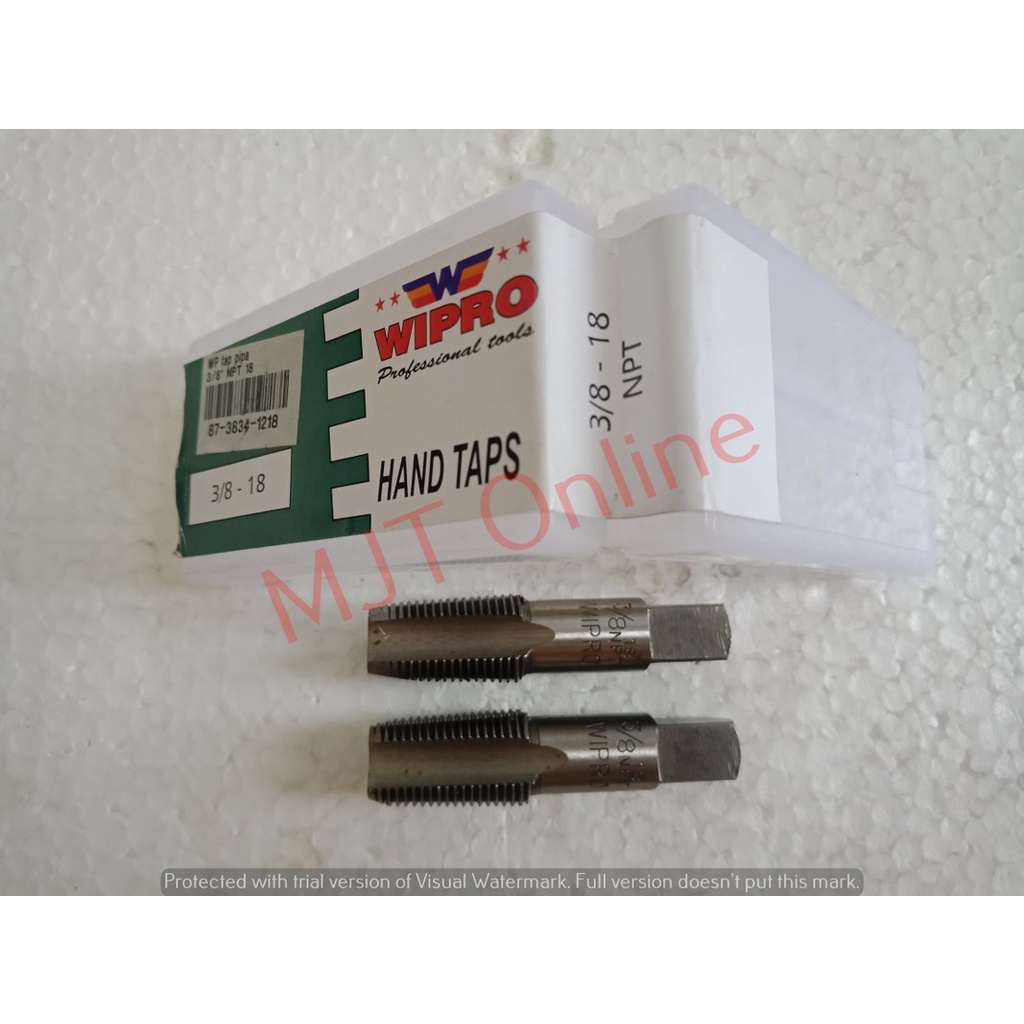 Jual Tap Pipa Set 2pcs 3/8 x 18 NPT WIPRO | Shopee Indonesia